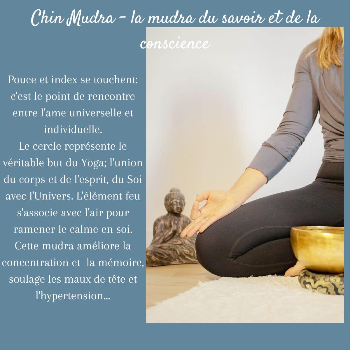 Chin mudra - Yoga Connexion